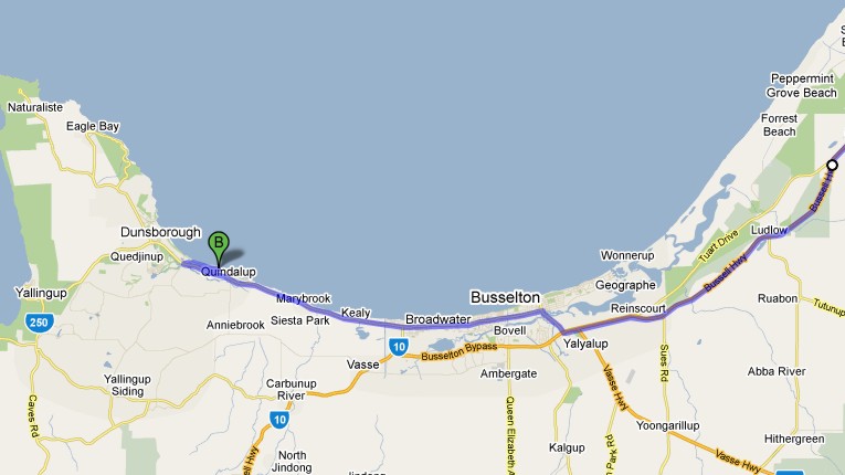 Enter your starting address